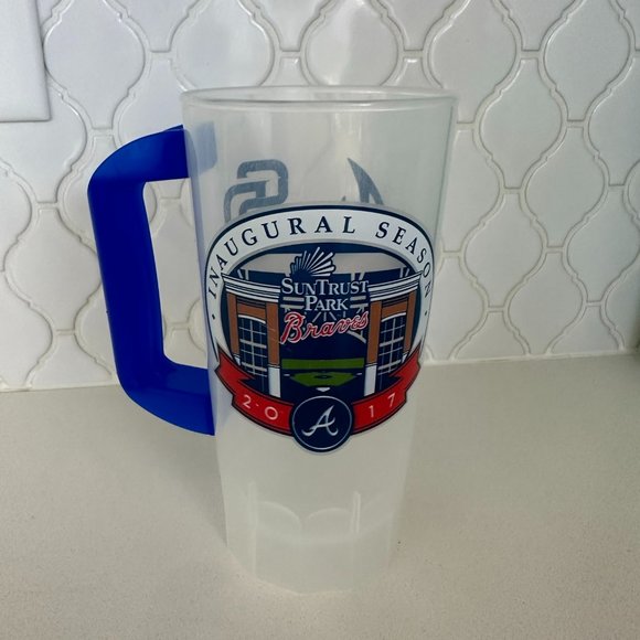 Dining | 217 Atlanta Braves Plastic Inaugural Season Beer Mug Cup From ...